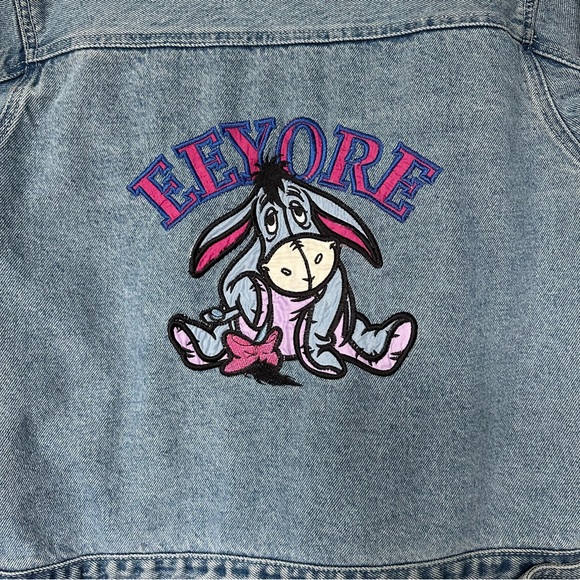 Disney | Jackets & Coats | Vintage Eeyore Denim Jacket | Poshmark